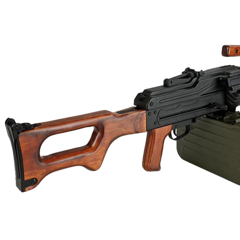 A&K PKM PK Squad LMG Gel Blaster with real Wood furniture | X-Force ...