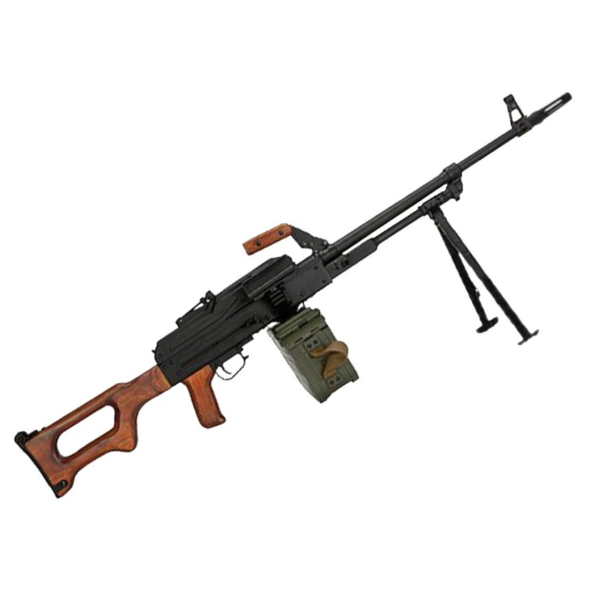 A&K PKM PK Squad LMG Gel Blaster with real Wood furniture | X-Force ...