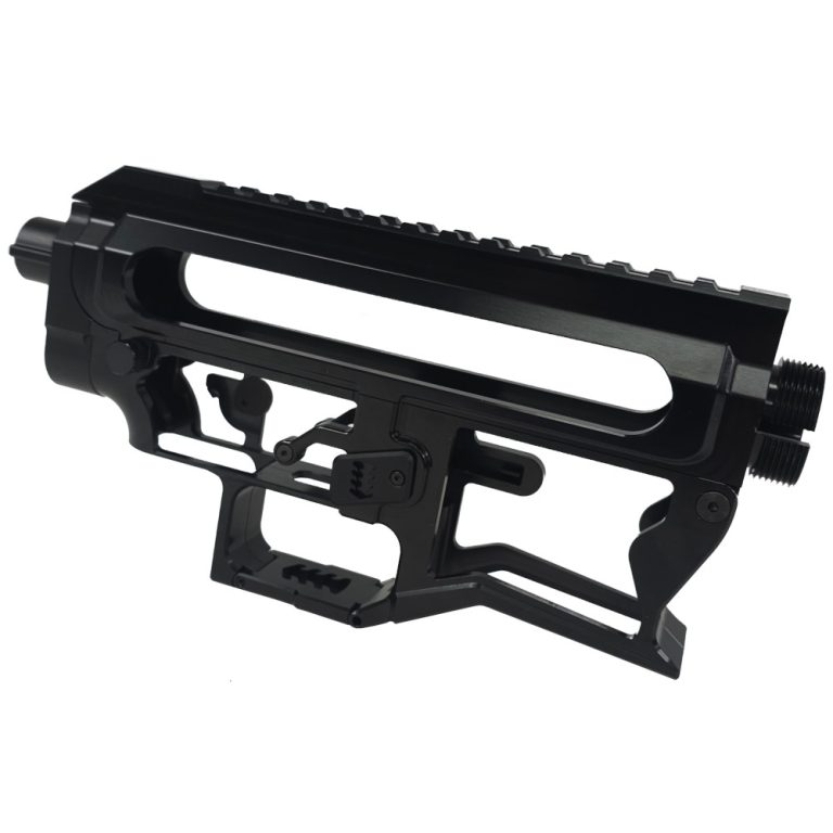 AZTECH Chimera 2 Skeletonised CNC M4 Gel Blaster Receiver - Black | X ...