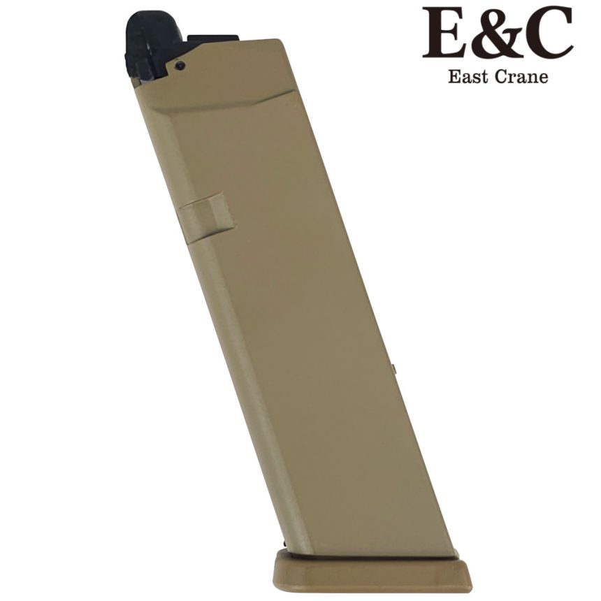 E&C Glock Series Magazine G19x, G17 and G45 (MA011-DE) - Dark Earth ...