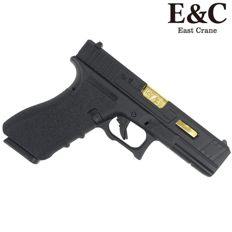 E&C SAI Glock 17 Gen5 Gas Blowback Gel Blaster Pistol - Black (EC-1105) | X-Force Tactical