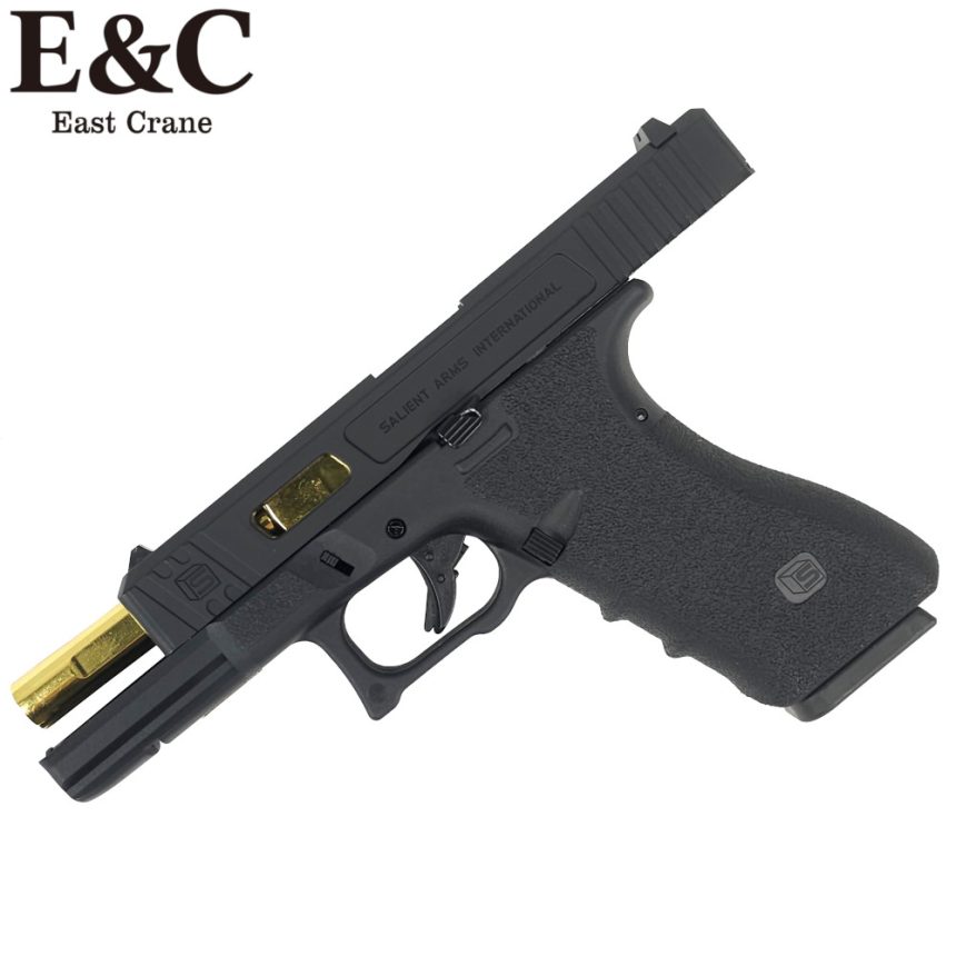 E&C SAI Glock 17 Gen5 Gas Blowback Gel Blaster Pistol - Black (EC-1105) | X-Force Tactical