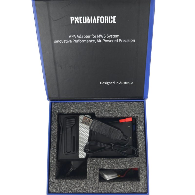 WM PNEUMAFORCE HPA Silver Adaptor Magazine for MWS(ZET System) GBBR Gel ...