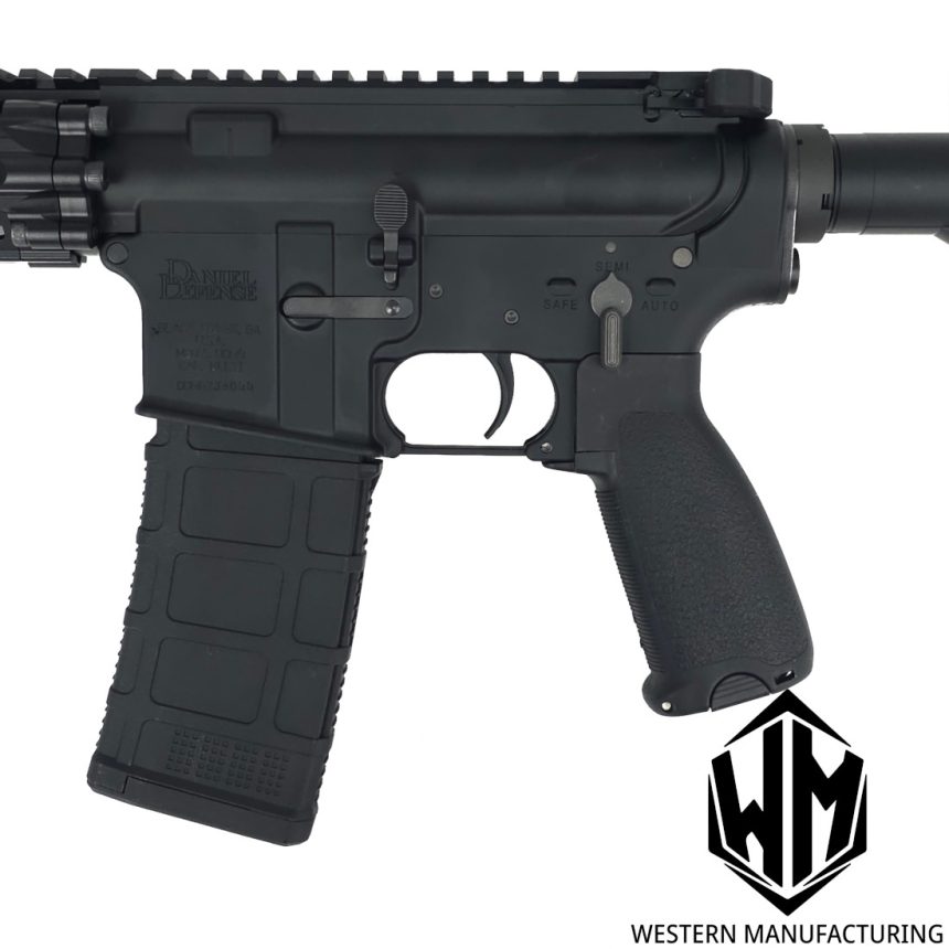 WM DD MK18 Black RSIII MWS(ZET System) GBBR Gel Blaster Assault Rifle | X-Force Tactical