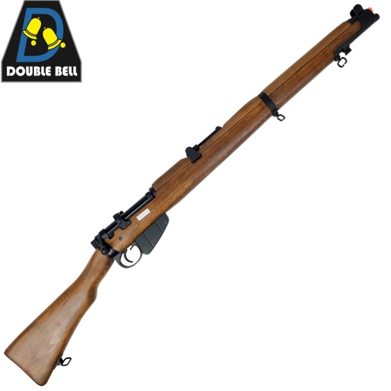 Double Bell - Lee Enfield MKIII Real Timber Body Gel Blaster Rifle | X ...