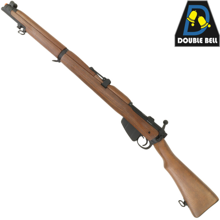 Double Bell - Lee Enfield MKIII Real Timber Body Gel Blaster Rifle | X ...