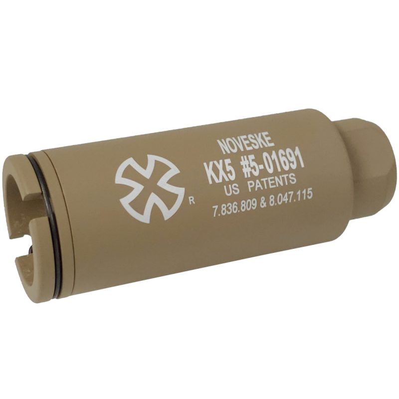 Noveske Spitfire Pig Flash hider 14 mm - Flat Dark Earth | X-Force Tactical