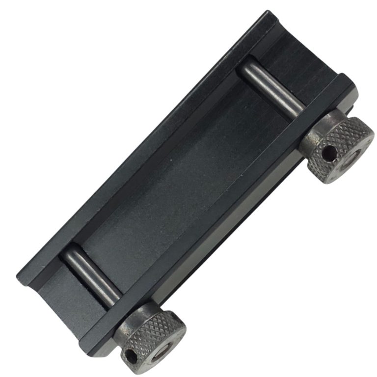 8 Slot Picatinny Riser Rail Mount for Gel Blaster Sights - Black | X ...