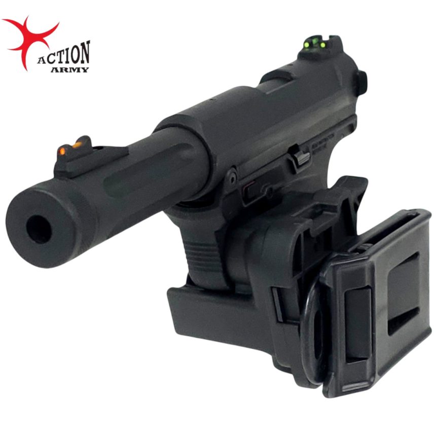 Action Army AAP-01 Blaster with CTM Speed Holster Bundle - Black | X ...