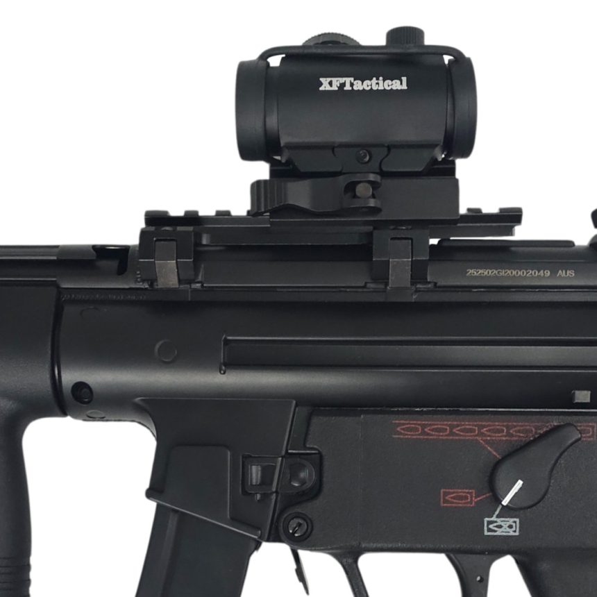 Well MP5K Gas Blow Back PDW with XFT Red Dot Package | X-Force Tactical