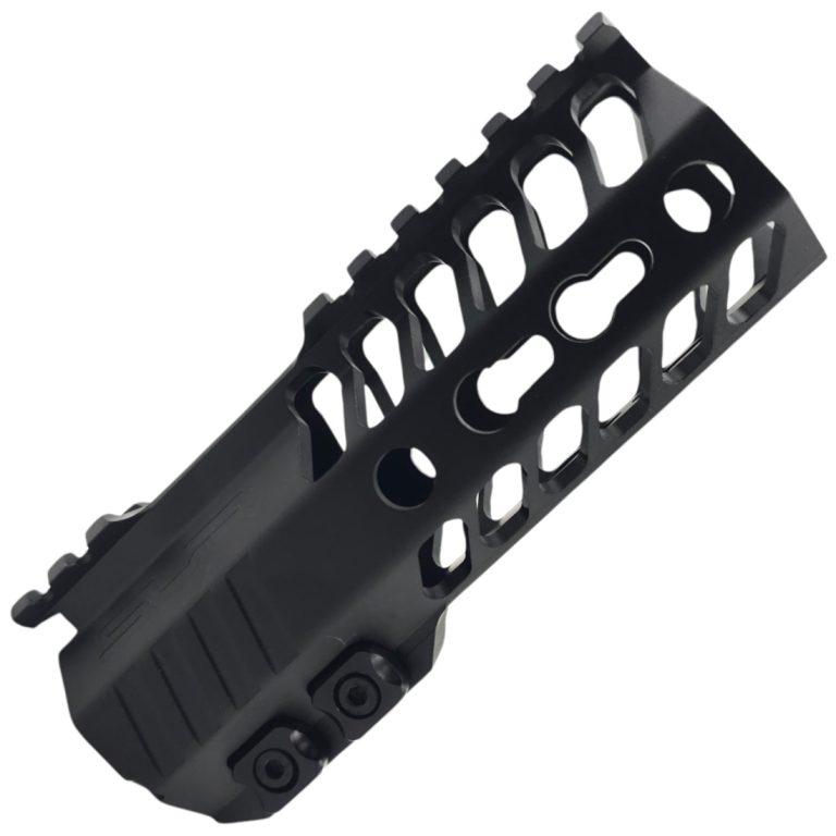 5.5 Inch SLR Helix Metal Handguard - Black | X-Force Tactical