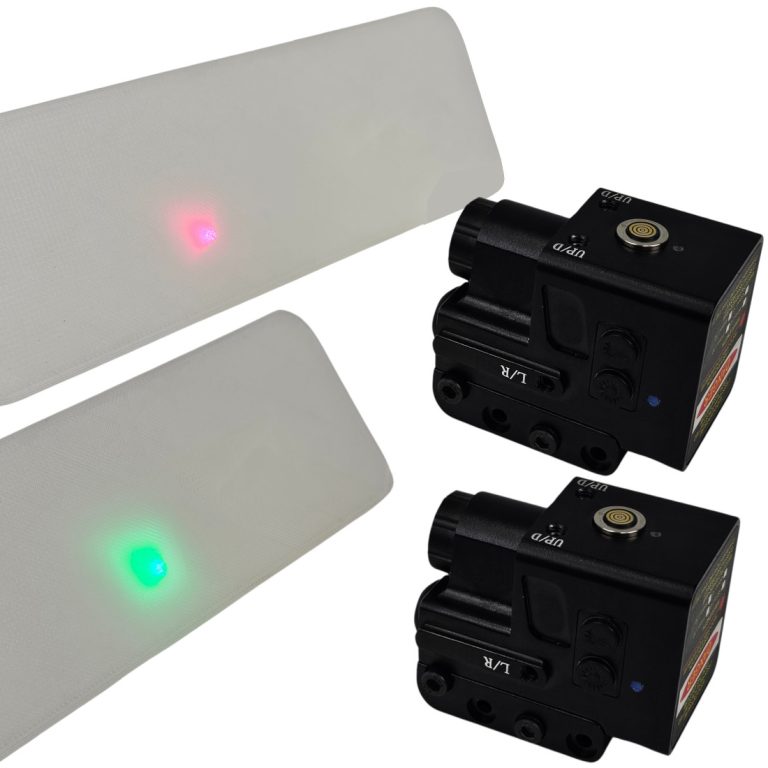 Tactical Dual Laser/LED Torch Gel Blaster Pistol Combo - Black with Red ...