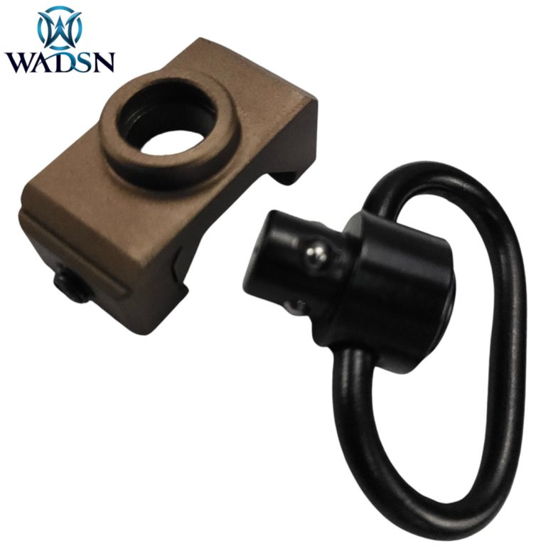 WADSN QD Swivel Sling Mount - Dark Earth for Picatinny Rail Gel ...