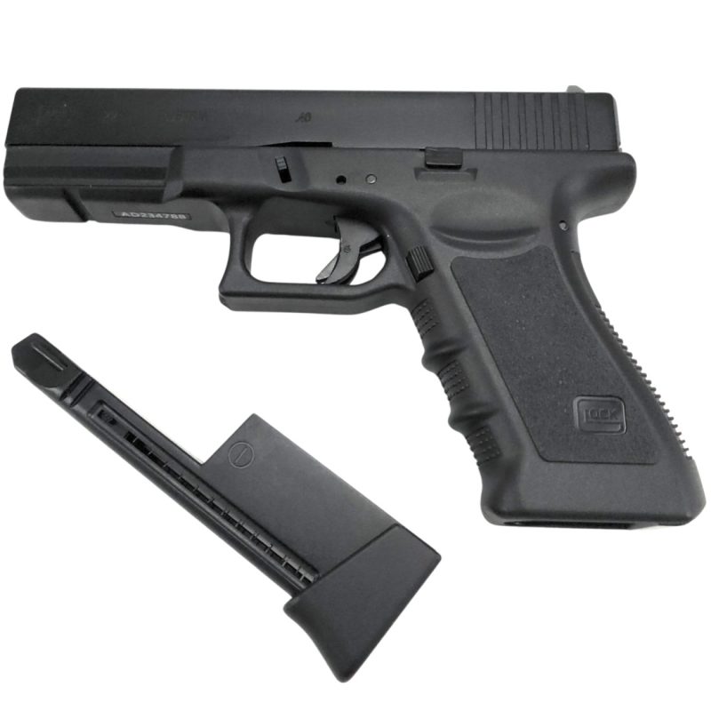 XYH Electric Glock 22 Metal Slide Gel Blaster Pistol / Laser Target ...