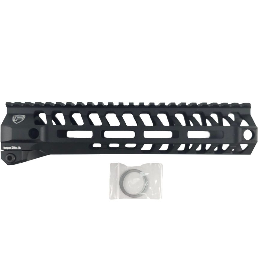 9.26 Inch Fortis Switch 556 M-LOK Metal Gel Blaster Handguard - Black ...