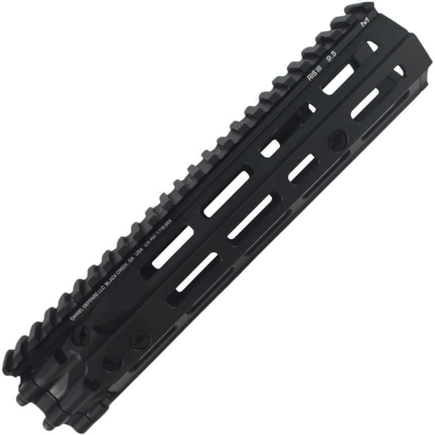 9.5 Inch Daniel Defense RIS-III M-LOK Metal Gel Blaster Handguard ...