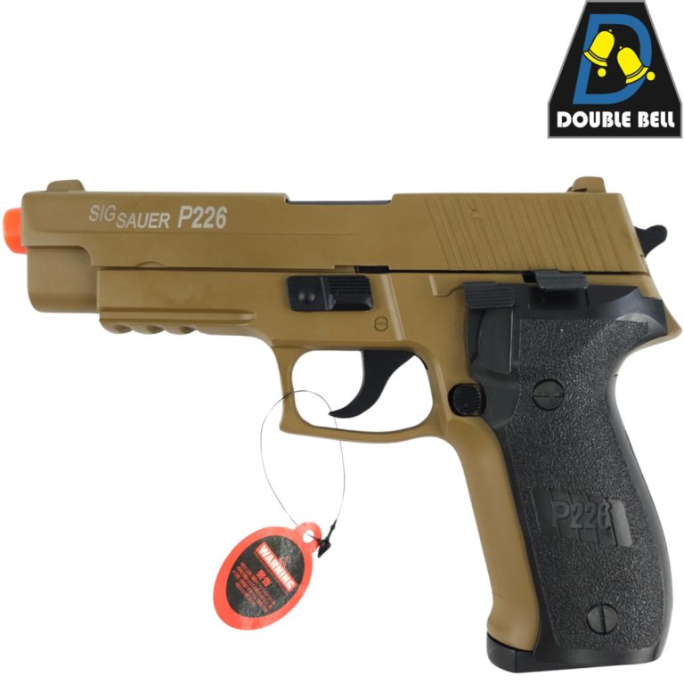 Double Bell Sig Sauer P226 Gel Blaster Pistol - FDE | X-Force Tactical