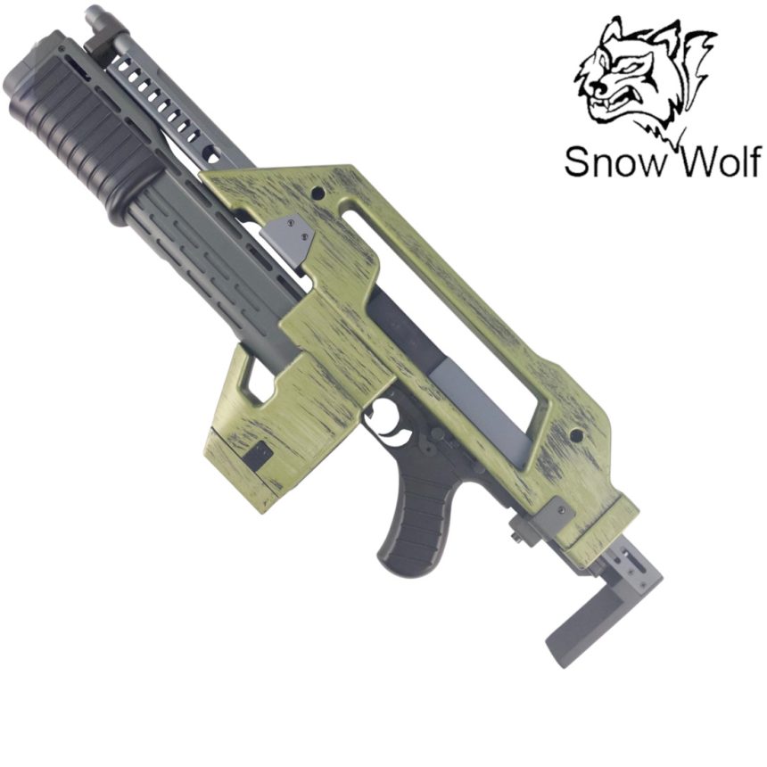 SW Aliens M41A Pulse Rifle AEG Gel Blaster - Battle Worn SW-11B | X ...