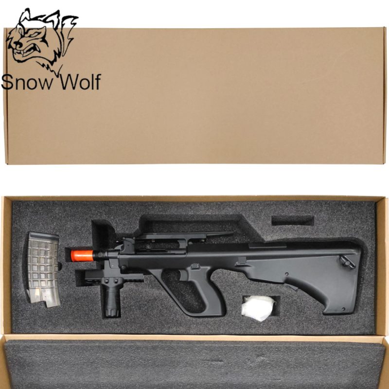 SW Aug Steyr SW-020TB(BK) A2 CQB AEG Gel Blaster Assault Rifle - Black ...