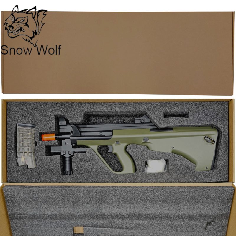 SW Aug Steyr SW-020T(OD) A3 CQB AEG Gel Blaster Modular Assault Rifle ...