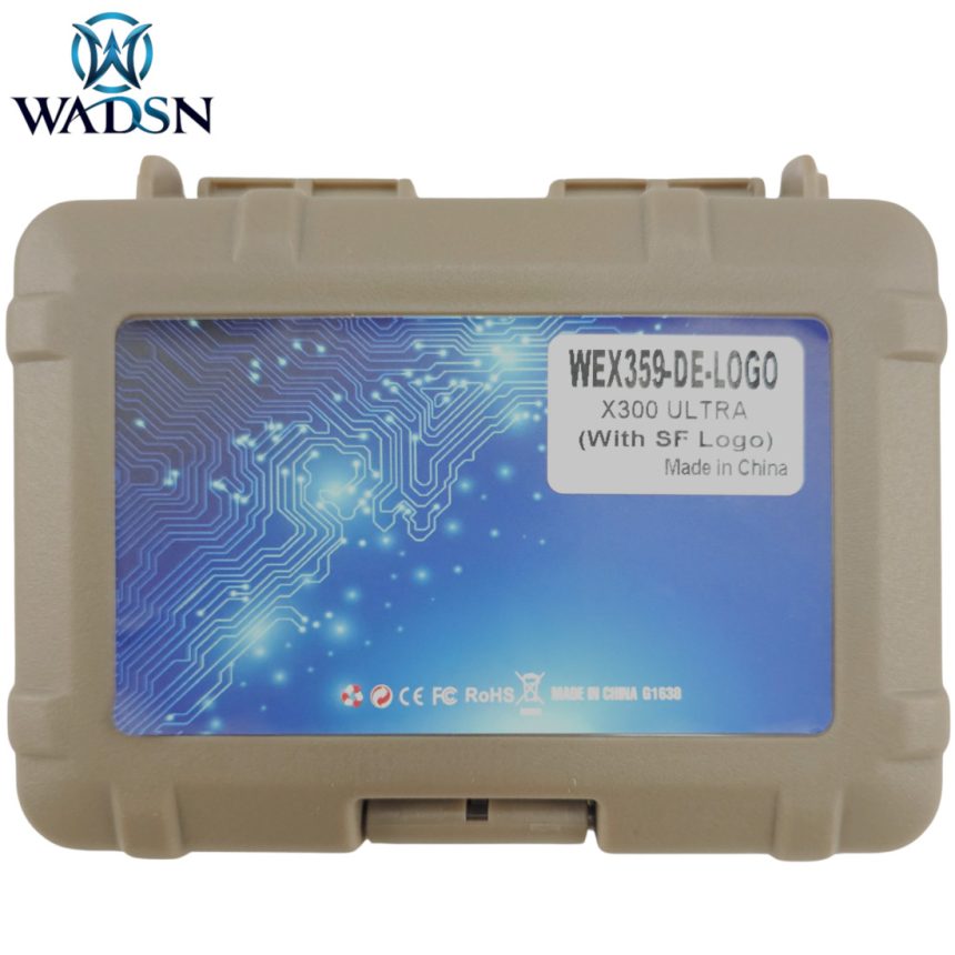 WADSN X300 Surefire LED Pistol Flashlight Torch - Dark Earth | X-Force ...