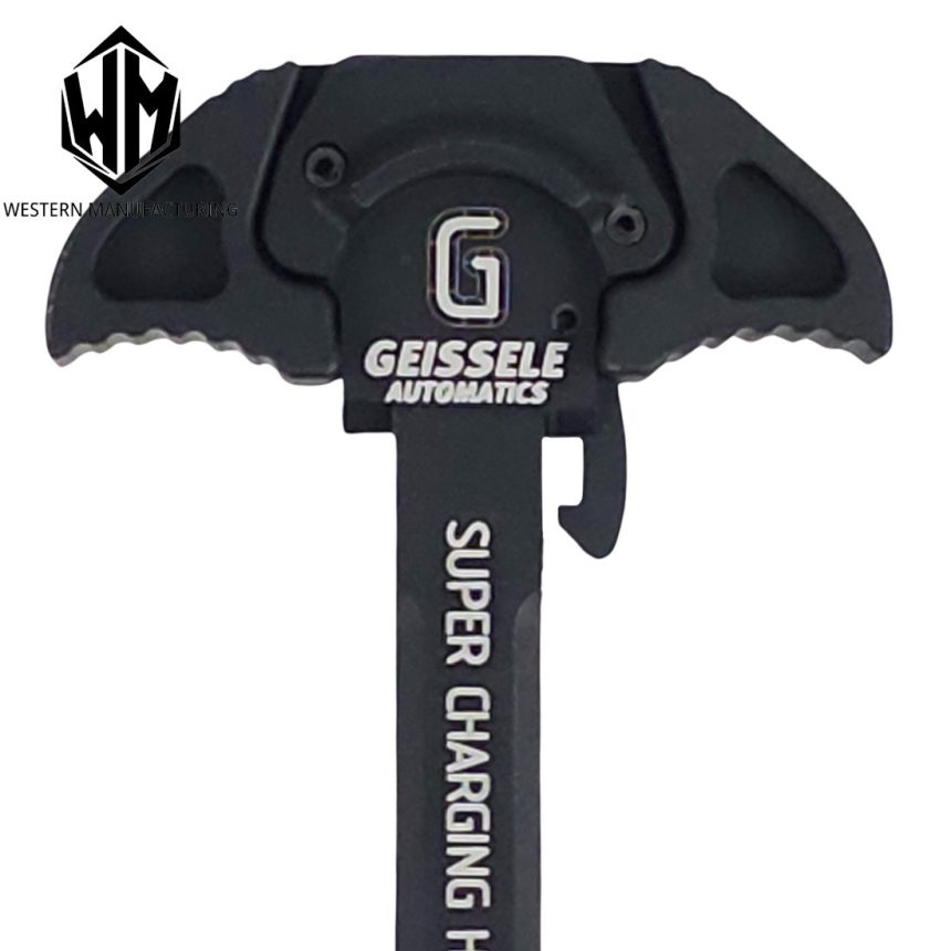 WM Geissele CNC MWS GBBR Gel Blaster Charging Handle - Black | X-Force ...