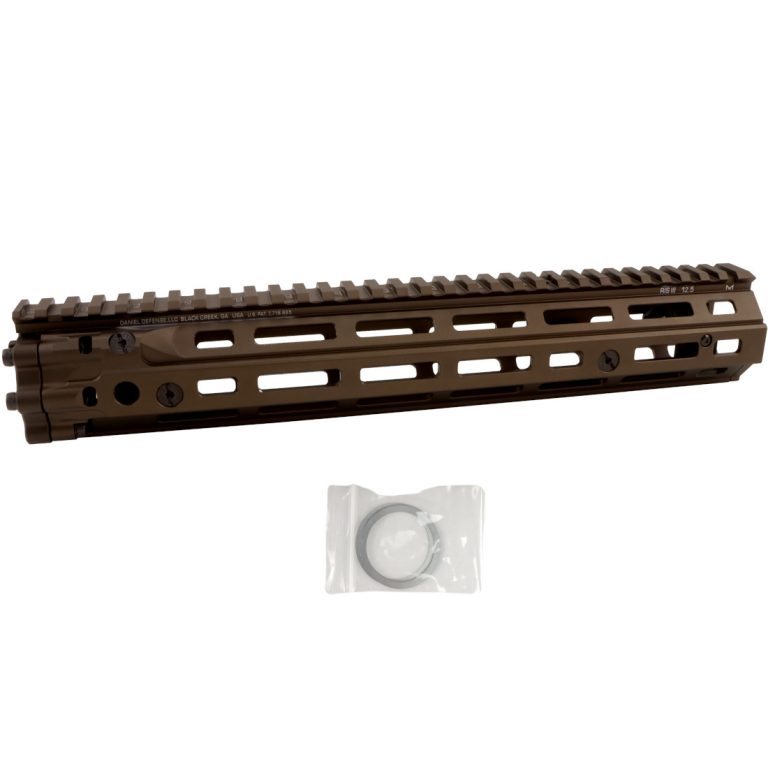 12.5 Inch Daniel Defense RIS-III M-LOK Metal Gel Blaster Handguard - Metallic FDE | X-Force Tactical