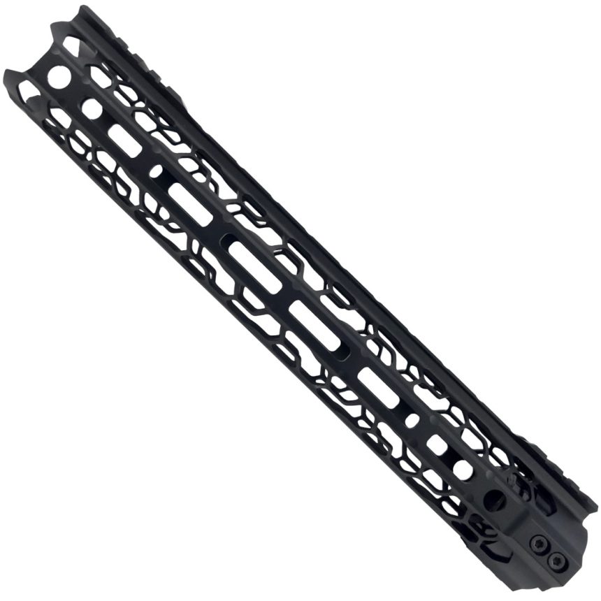 12.5 Inch ODIN O2 Lite Metal Gel Blaster Handguard - Black | X-Force ...
