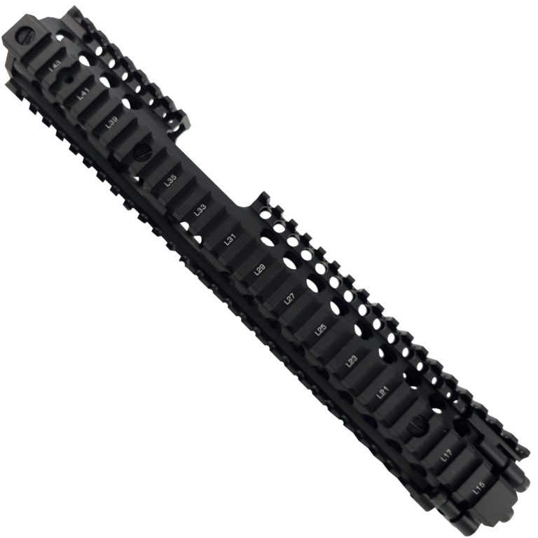 12.7 Inch DD FSP RIS-II Metal Gel Blaster Handguard - Black | X-Force ...
