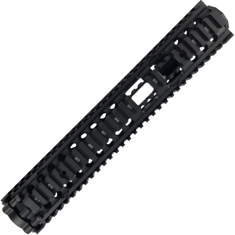 12.7 Inch DD FSP RIS-II Metal Gel Blaster Handguard - Black | X-Force ...