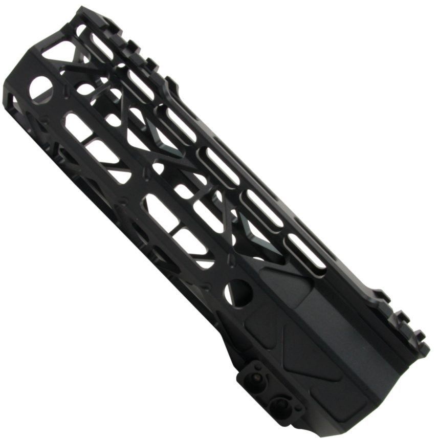 6.5 Inch BAD RigidRail M-LOK Gel Blaster Metal Handguard - Black | X ...