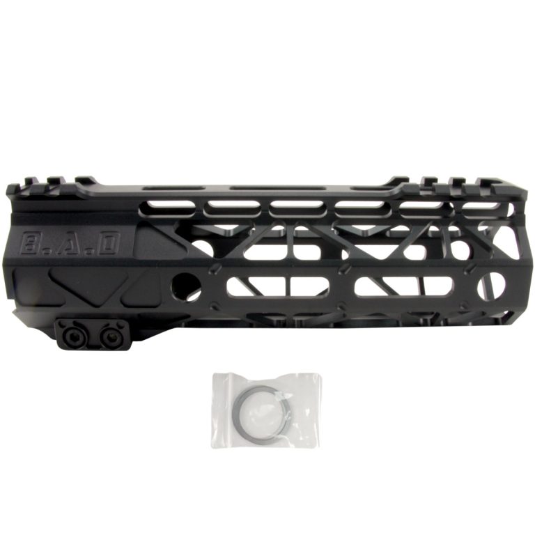 6.5 Inch BAD RigidRail M-LOK Gel Blaster Metal Handguard - Black | X ...