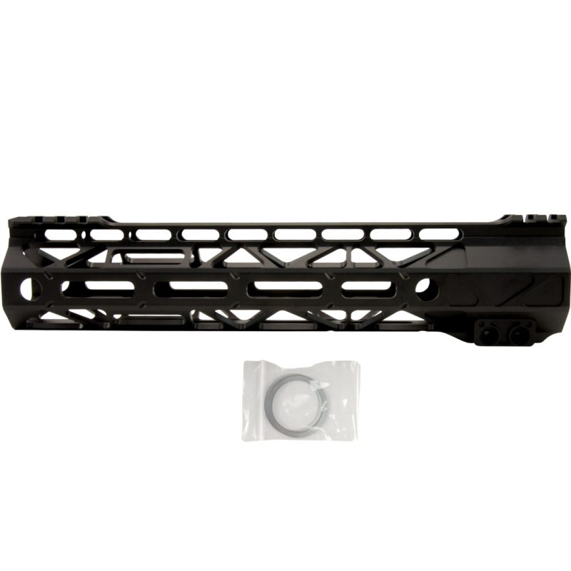 9.5 Inch BAD RigidRail M-LOK Gel Blaster Metal Handguard - Black | X ...