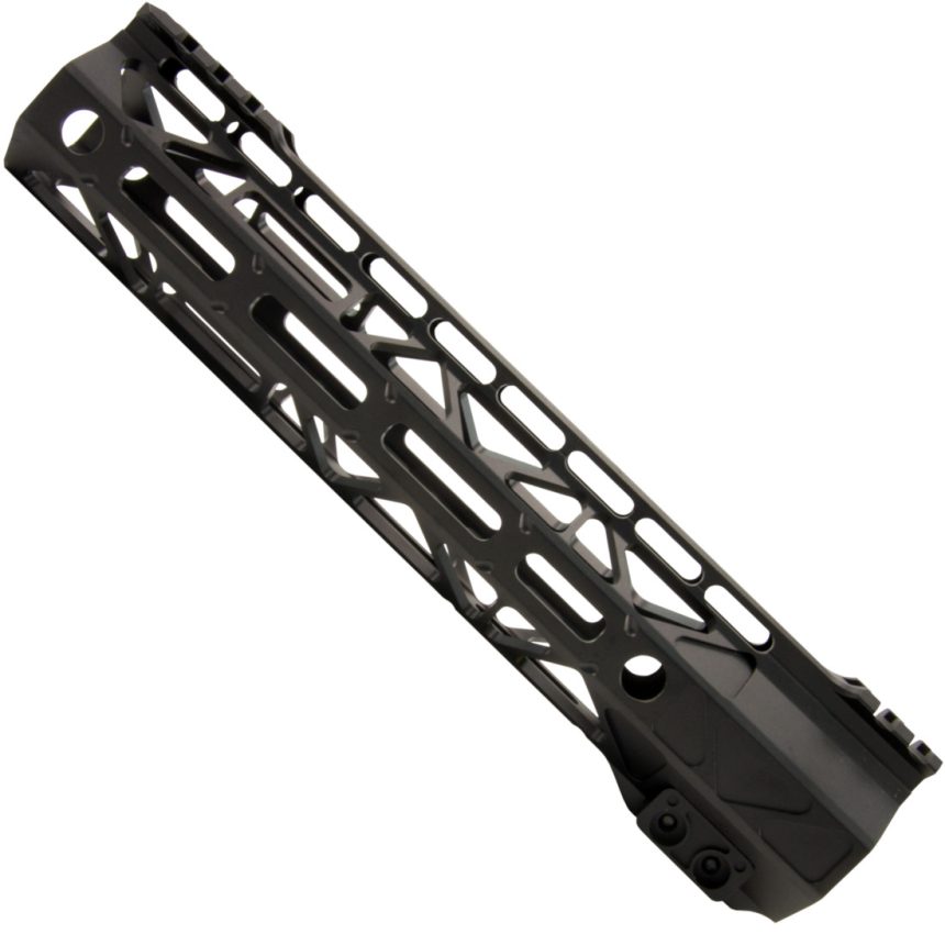 9.5 Inch BAD RigidRail M-LOK Gel Blaster Metal Handguard - Black | X ...