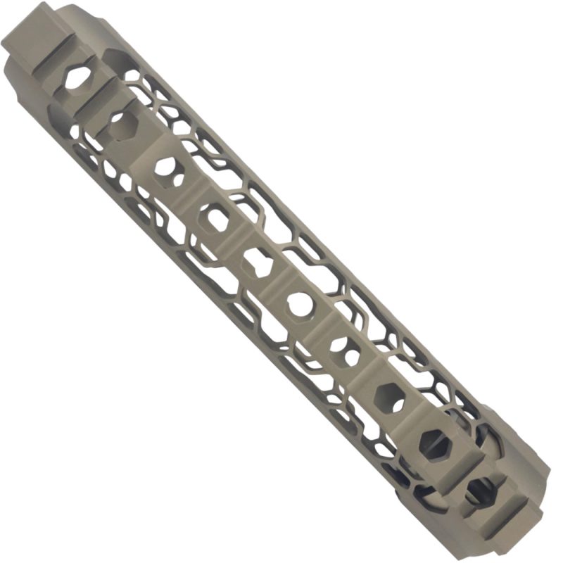 9.5 Inch ODIN O2 Lite Key Mod Metal Gel Blaster Handguard - FDE | X ...
