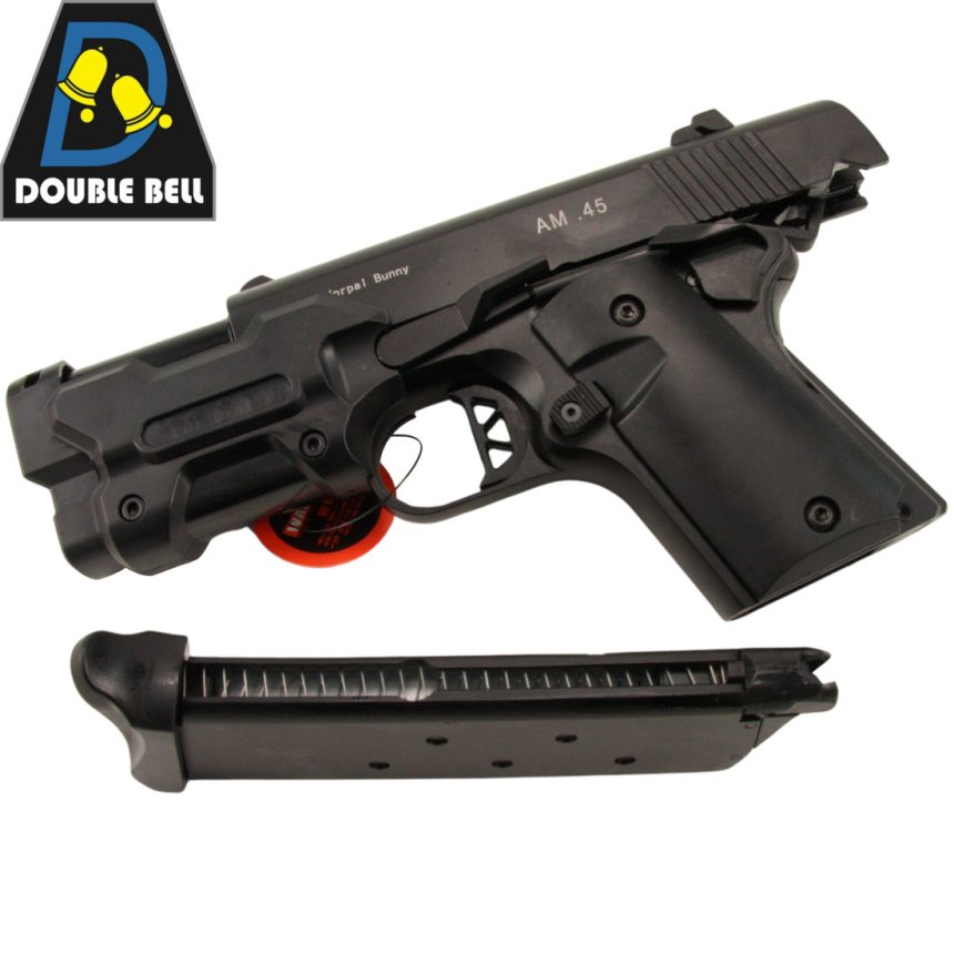 Double Bell Vorpal Bunny Gas Blowback Gel Blaster Pistol (DB-796 ...