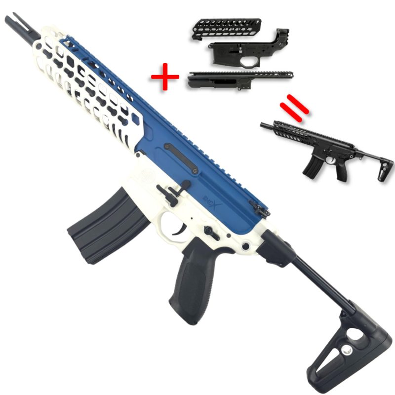 LeHui Sig MCX AEG Gel blaster plus Blackout Kit | X-Force Tactical