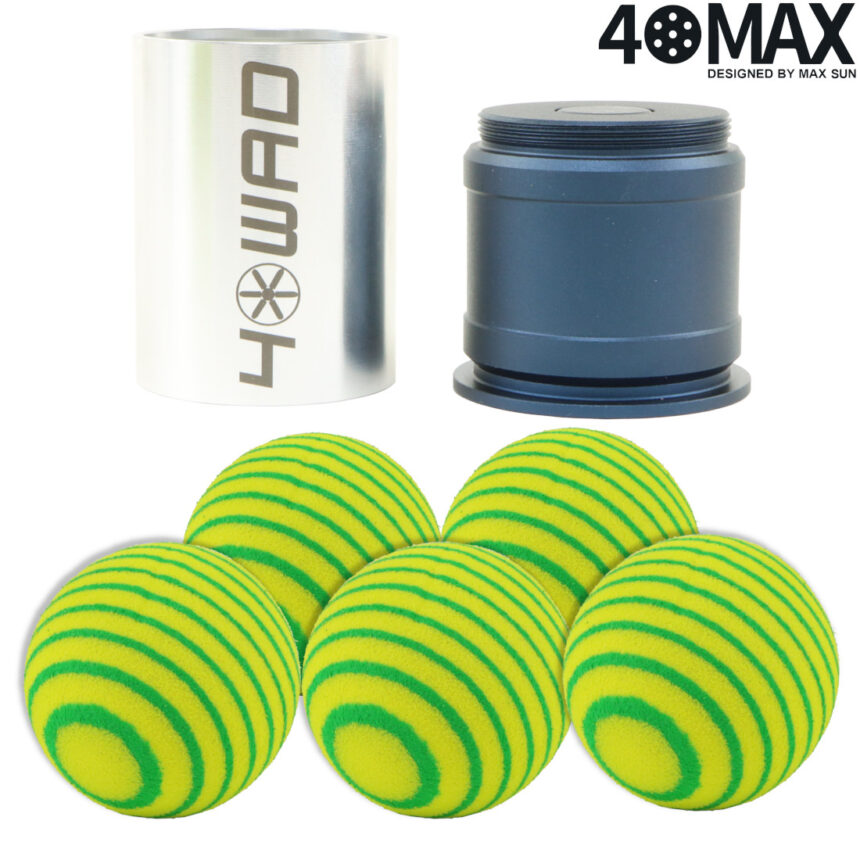 40WAD Grenade Shell - Green Gas Powered Foam Ball grenade Shell by Max Sun