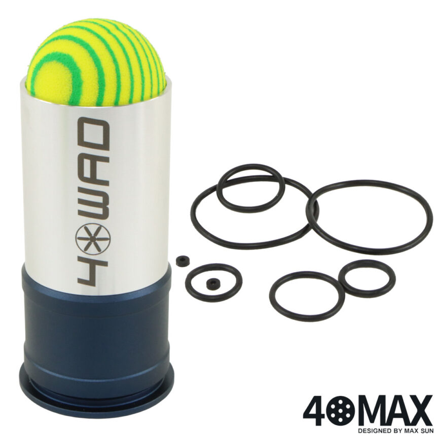 40WAD Grenade Shell - Green Gas Powered Foam Ball grenade Shell by Max Sun
