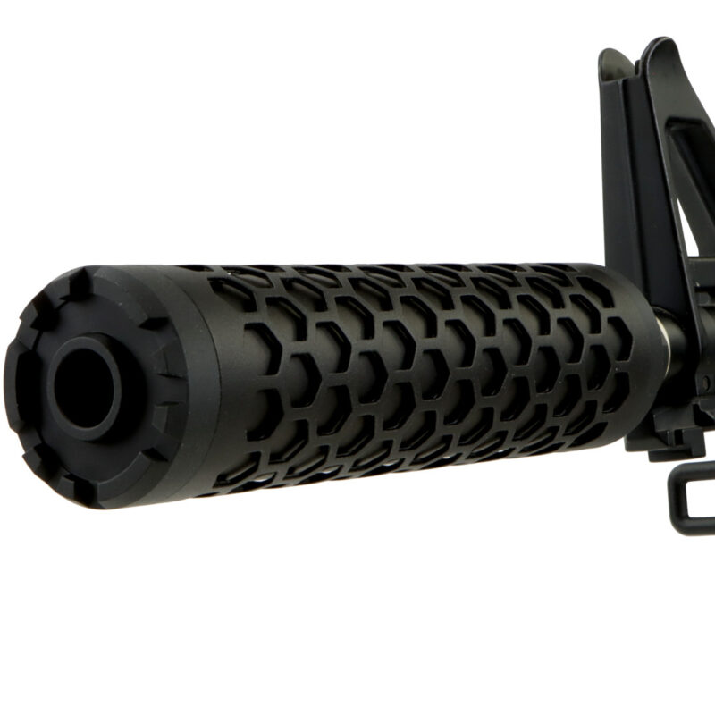 AC Hive 160mm Gel Blaster Suppressor -14mm CCW - Black
