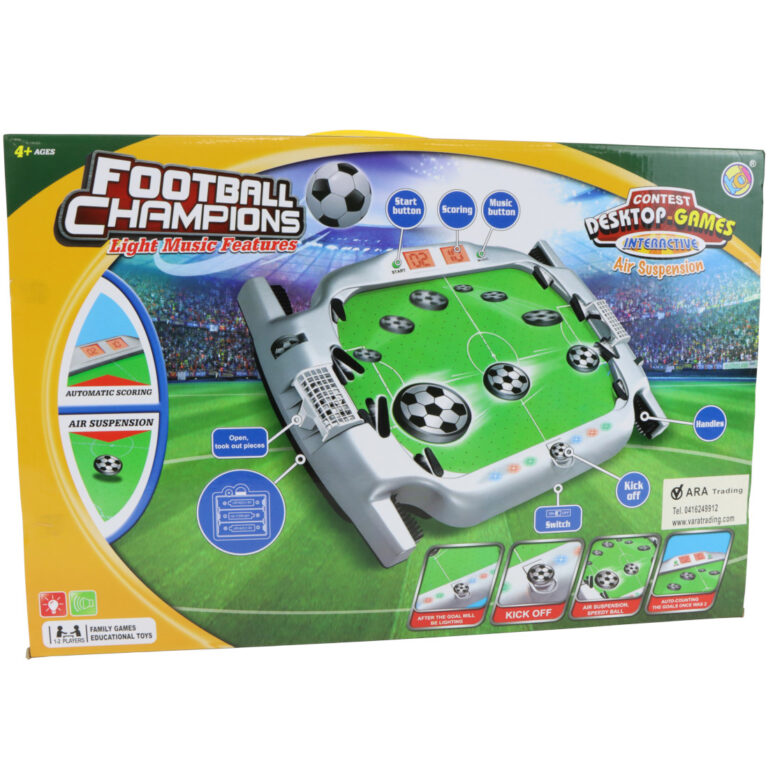 Football Champions - Air Soccer Table Top Game (CH2511B) | X-Force Tactical