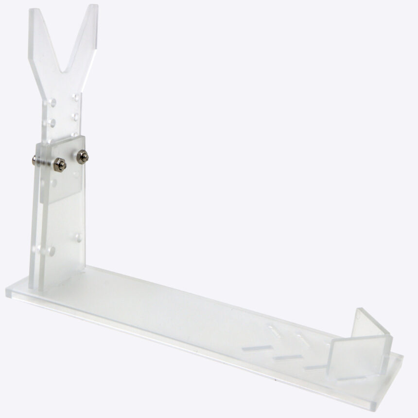 Clear Adjustable Gel Blaster Pistol Stand | X-Force Tactical