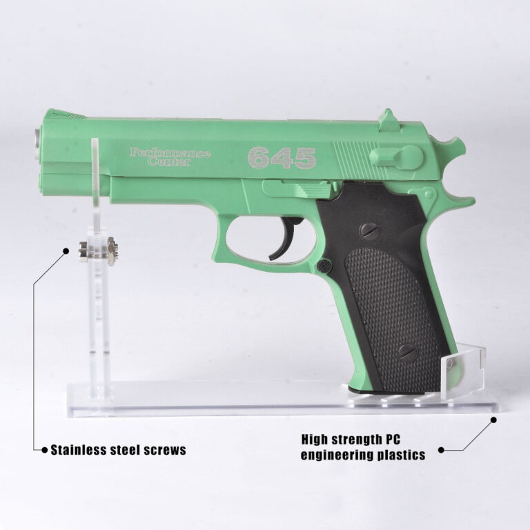 Clear Adjustable Gel Blaster Pistol Stand | X-Force Tactical