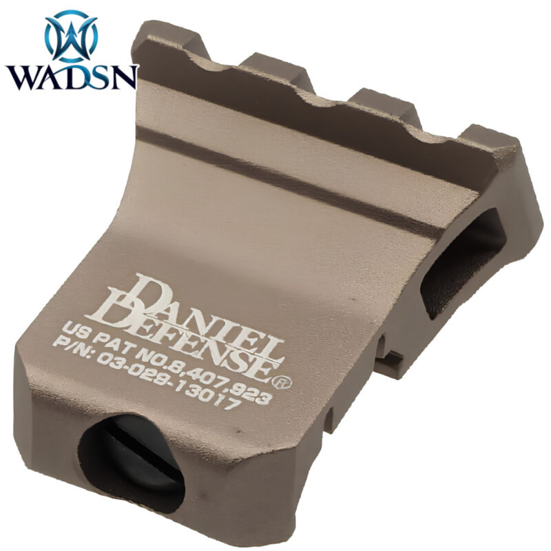 DD 1 O-Clock Offset Picatinny Rail Riser Mount - Tan | X-Force Tactical