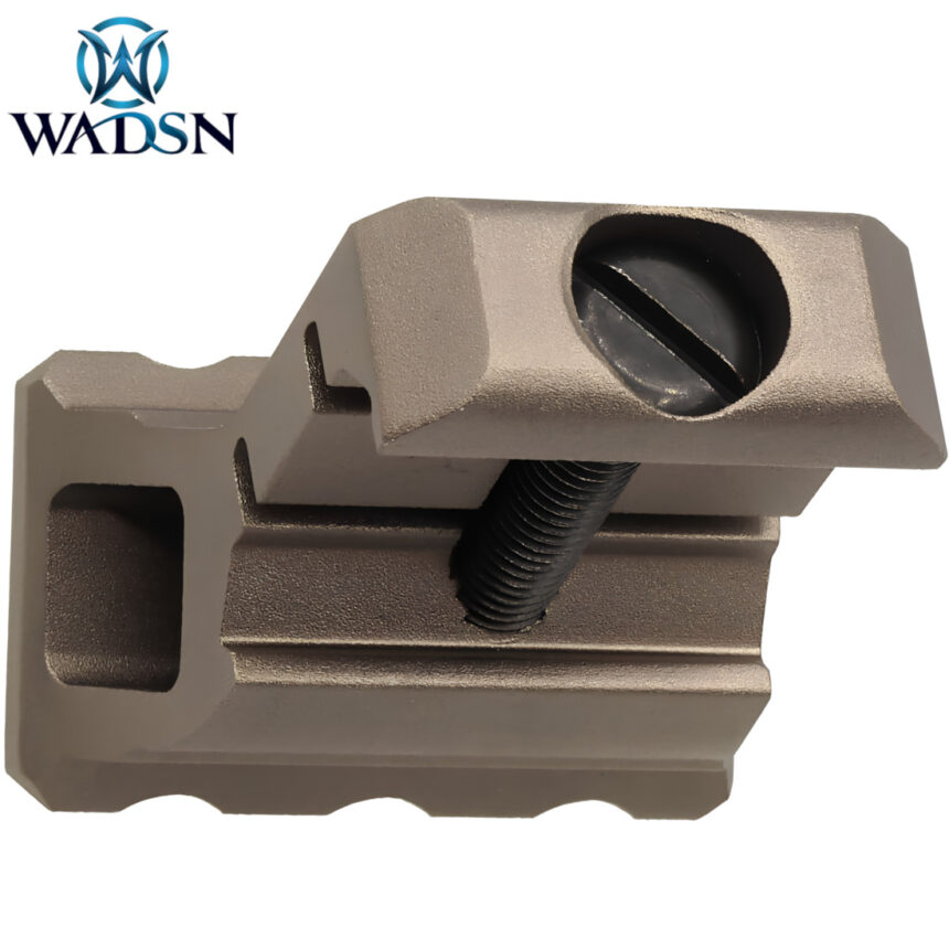DD 1 O-Clock Offset Picatinny Rail Riser Mount - Tan | X-Force Tactical