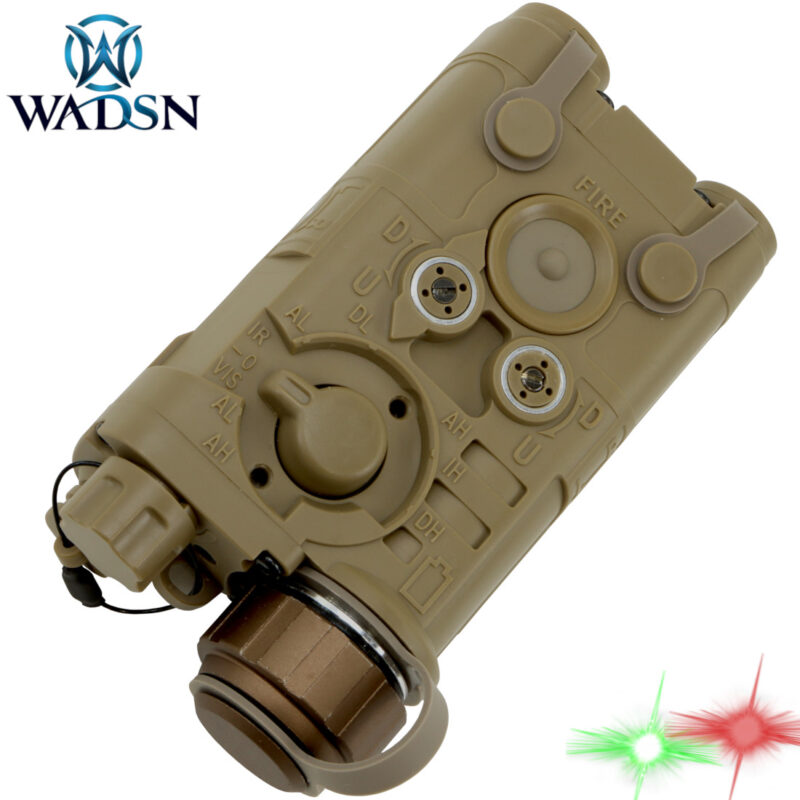 WADSN NGAL-Style Laser Aiming Device - Red and Green Lasers (WD06059-BK ...