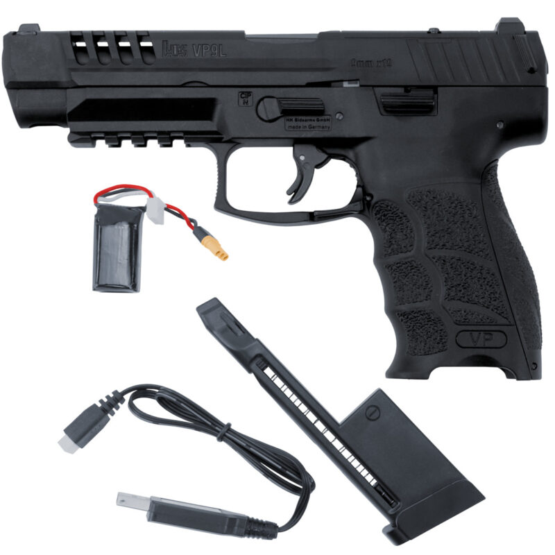 DK HK VP9L AEP Gel Blaster Pistol - Black | X-Force Tactical