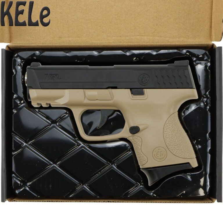 KELe M+P 40 Tan/Black Manual Springer Gel Blaster | X-Force Tactical