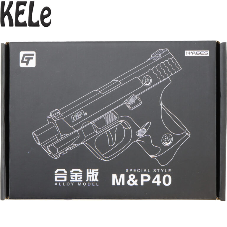 KELe M+P 40 Tan/Black Manual Springer Gel Blaster | X-Force Tactical
