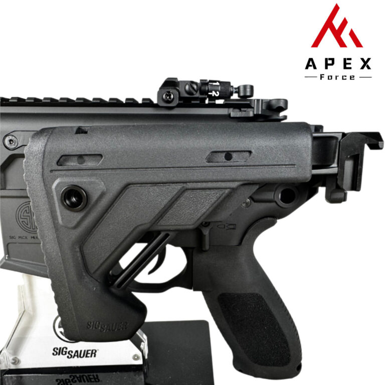 SIG MCX Spear LT Black Gel Blaster Apex Force Ultra Line (AF-S003-BK) | X-Force Tactical